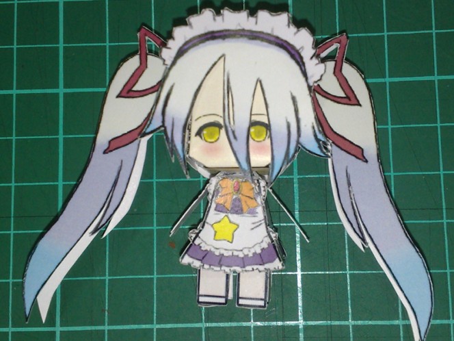 [紙模型] 簡易量產型方塊人小小メア！(補上最後版本) - MAINAMI的創作 - 巴哈姆特