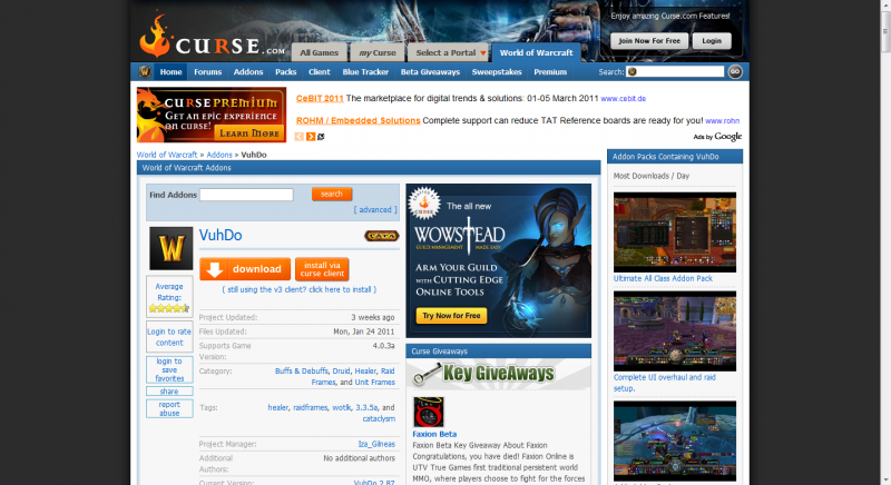 RE:【討論】如何使用Curse Client來更新你的UI整合包(有用UI的必看)!! @WOW 魔獸世界 哈啦板 - 巴哈姆特