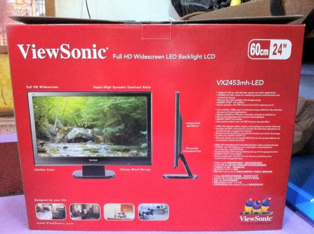 ViewSonic 24吋螢幕 VX2453mh-LED - a1234147的創作 - 巴哈姆特