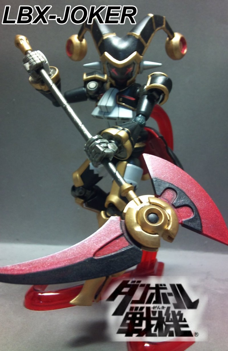 ﹝作品分享﹞LBX-JOKER 紙箱戰機-小丑(+小改) @模型技術與資訊 哈啦板 - 巴哈姆特