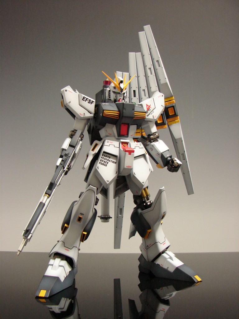 【作品分享】MG RX-93 NU @模型技術與資訊 哈啦板 - 巴哈姆特