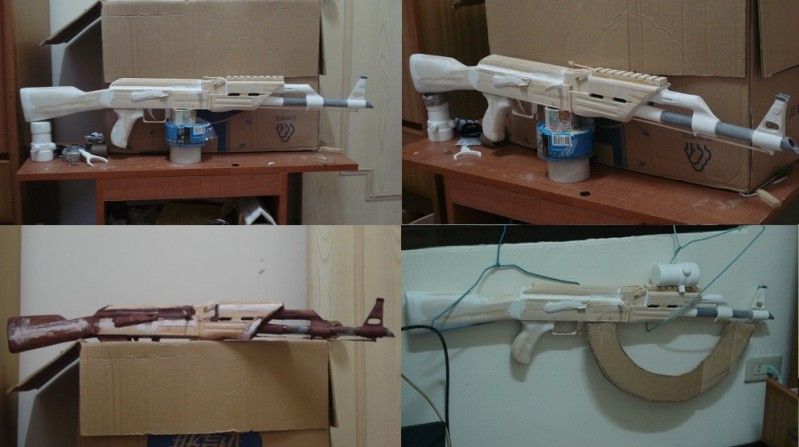 自製步槍 黑AK 60R - mg320000的創作 - 巴哈姆特