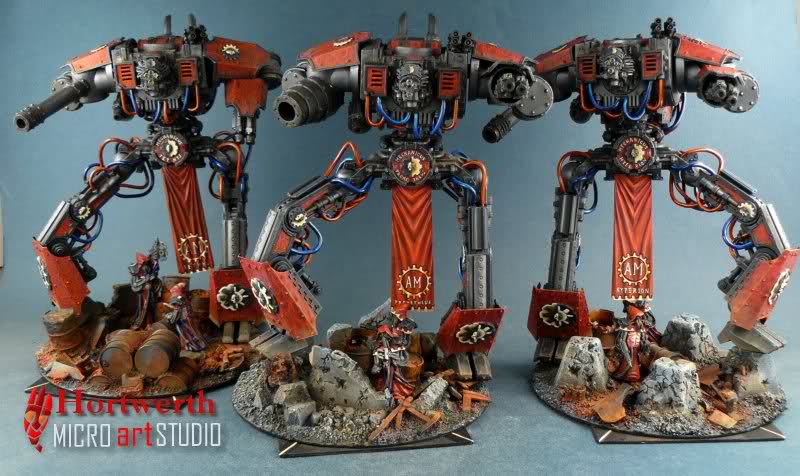 騎士級泰坦(Knight Titan) @戰鎚：40K 系列（Warhammer:40000） 精華區 - 巴哈姆特