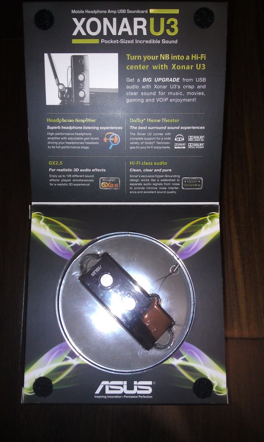 ASUS Xonar U3 業餘開箱文~ - q2372483的創作 - 巴哈姆特