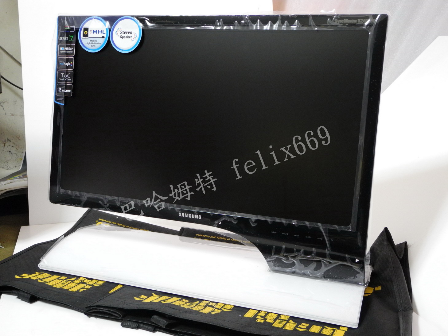 SAMSUNG S24B750V 螢幕開箱文 - felix669的創作 - 巴哈姆特