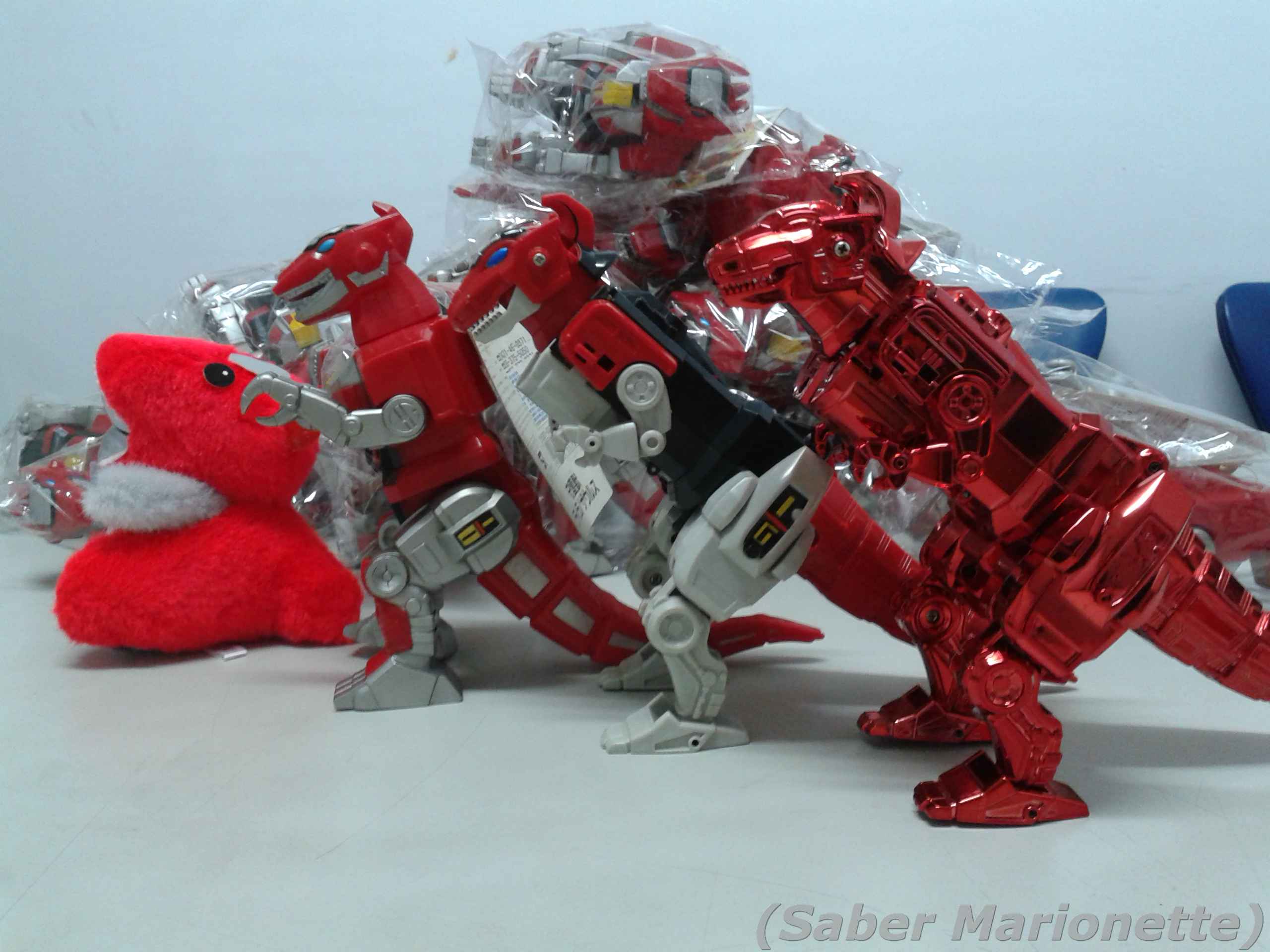 (特攝玩具)1992-恐龍戰隊 守護獸~暴龍 硬膠 - marionettesa的創作 - 巴哈姆特