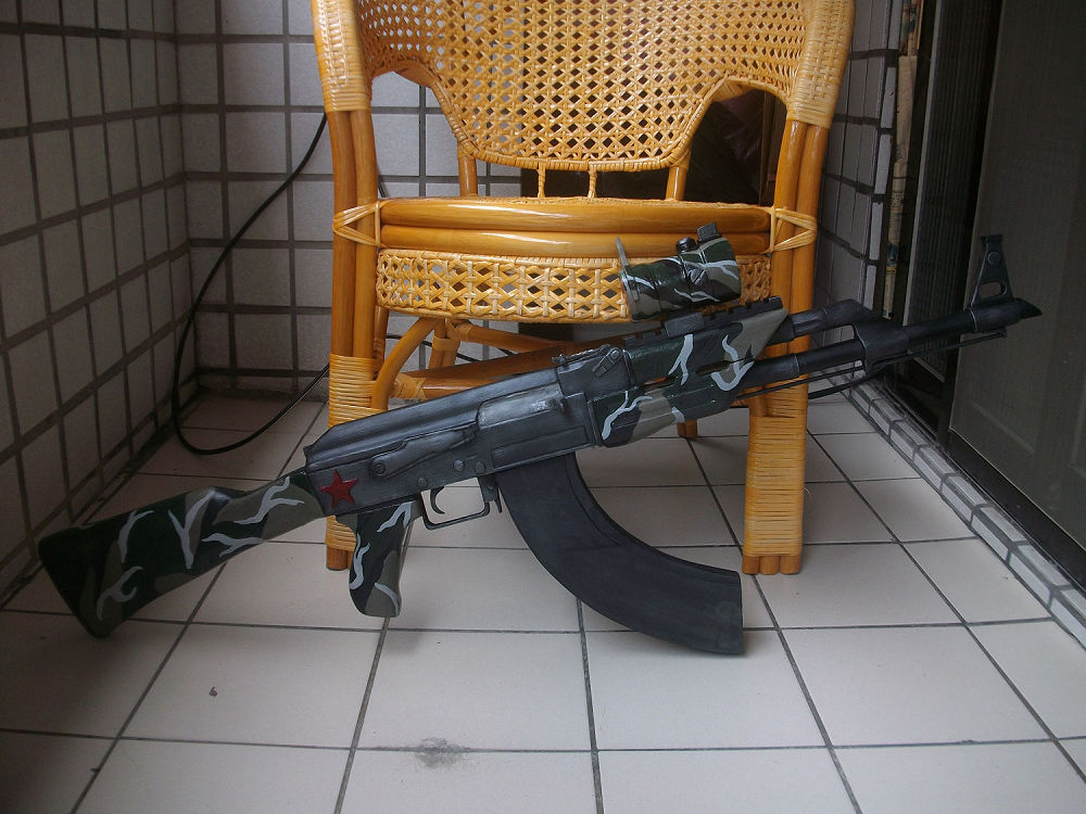 自製步槍 黑AK 60R - mg320000的創作 - 巴哈姆特