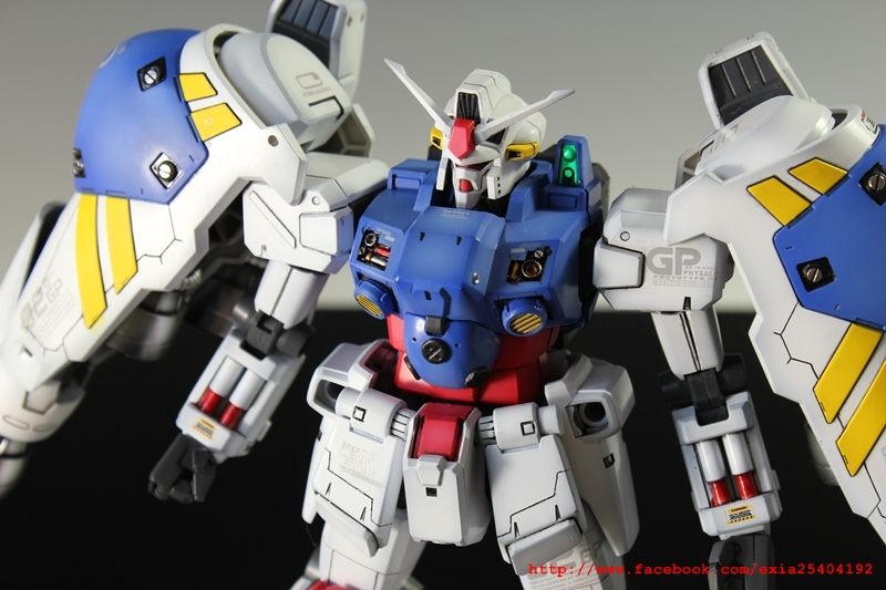【作品分享】MG GP02~~~~~~~~~ @模型技術與資訊 哈啦板 - 巴哈姆特