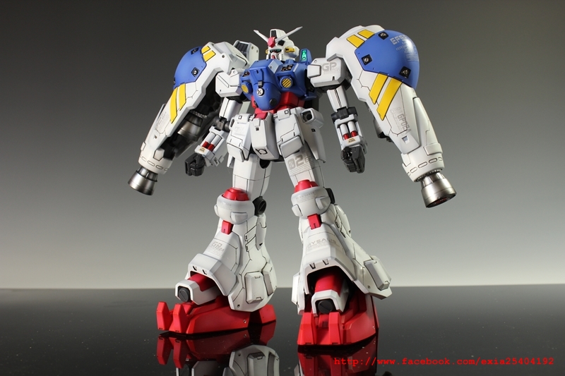 【作品分享】MG GP02~~~~~~~~~ @模型技術與資訊 哈啦板 - 巴哈姆特