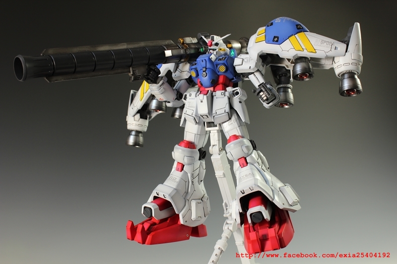【作品分享】MG GP02~~~~~~~~~ @模型技術與資訊 哈啦板 - 巴哈姆特