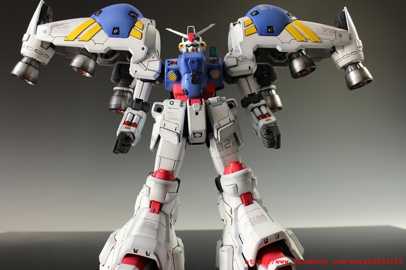 【作品分享】MG GP02~~~~~~~~~ @模型技術與資訊 哈啦板 - 巴哈姆特