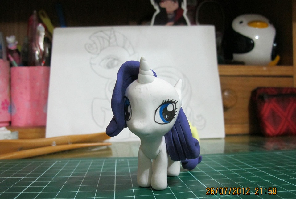 幾張手繪圖和用黏土做的小馬 @彩虹小馬 系列（My Little Pony） 哈啦板 - 巴哈姆特