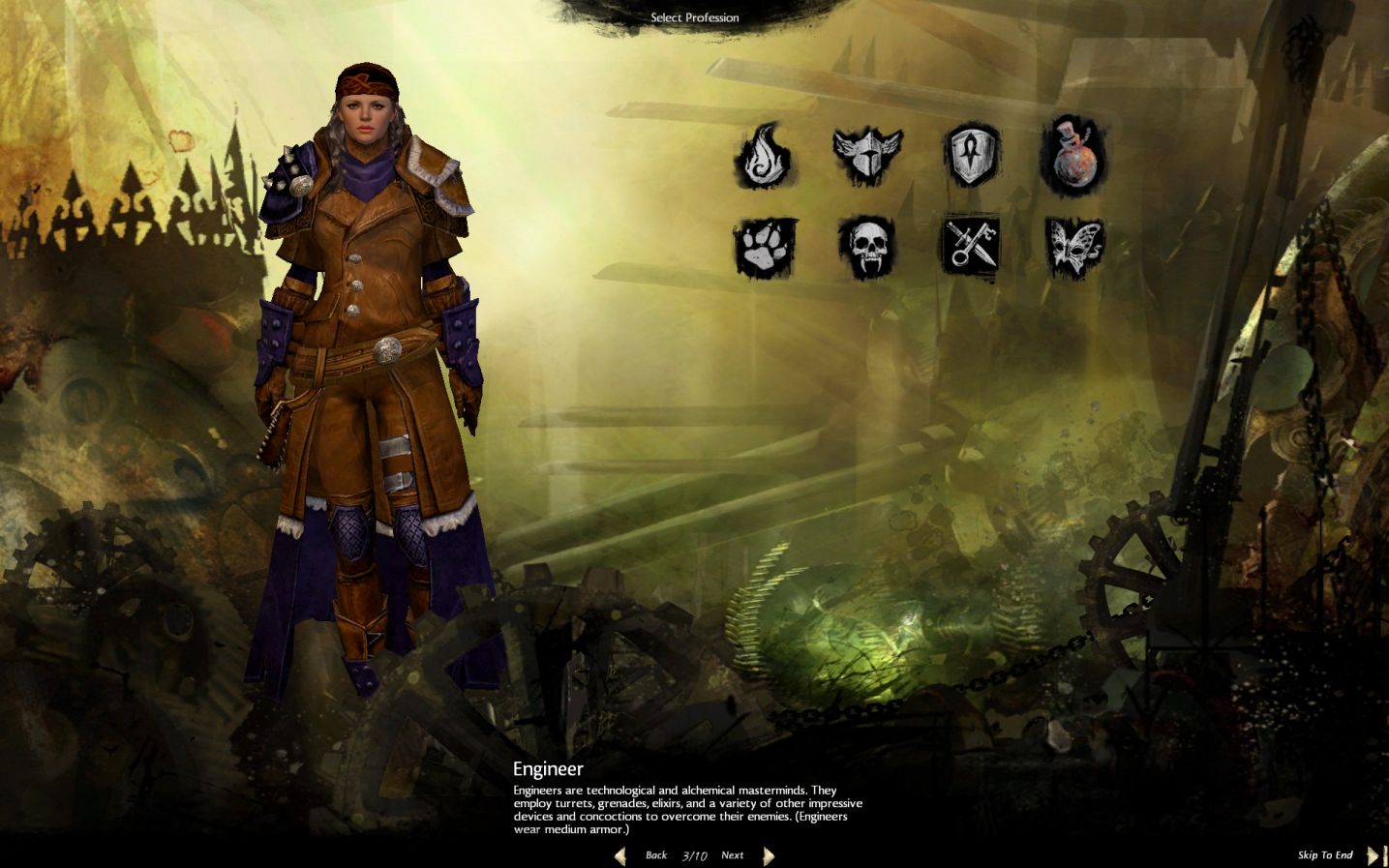 GW2各種族(女)創角職業圖8/10NEW - colorless168的創作 - 巴哈姆特