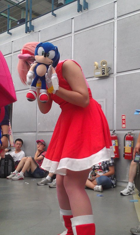 【心得】音速小子的女友 AMY Cosplay 略腐注意 @音速小子 哈啦板 - 巴哈姆特