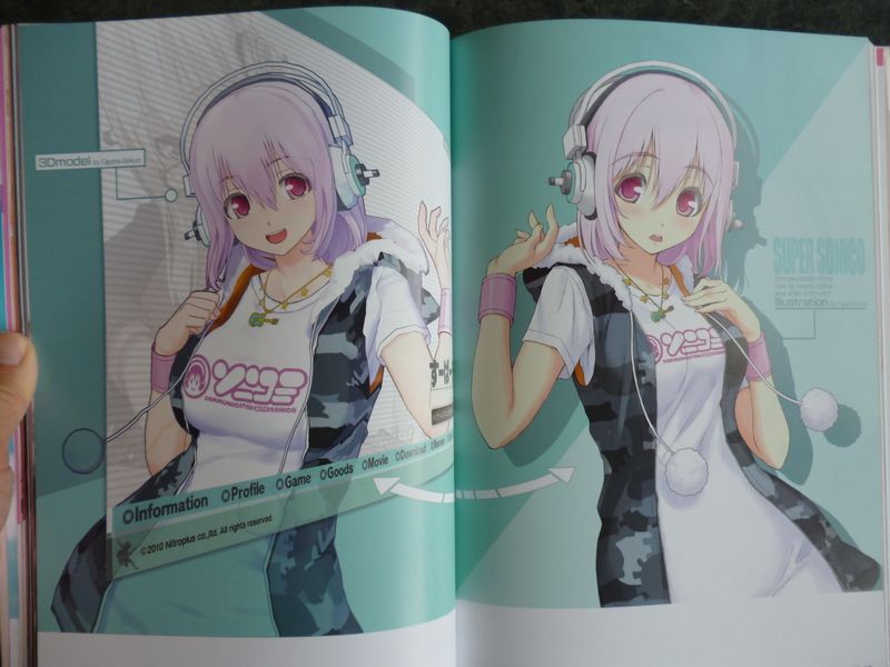 【開箱分享】SONICOMI ARTBOOK ～SUPER SONICO寫真集～開箱文! - a751324的創作 - 巴哈姆特