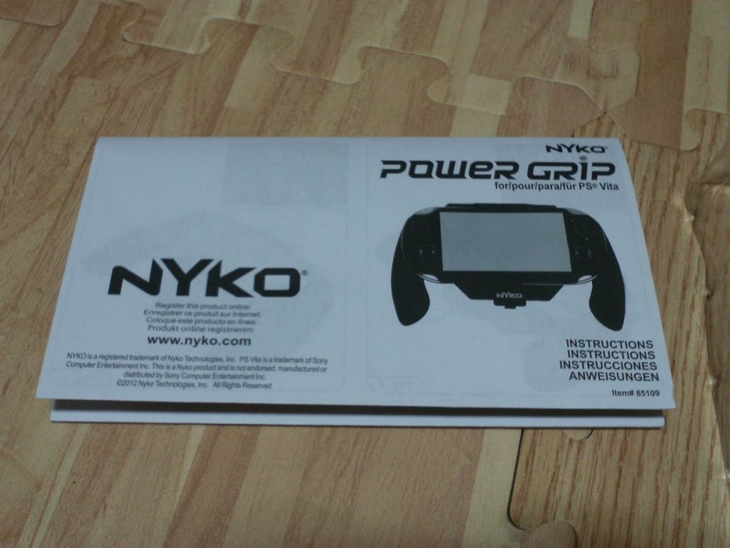 【開箱】Nyko Power Grip for Vita 開盒 @PSV / PlayStation Vita 哈啦板 - 巴哈姆特