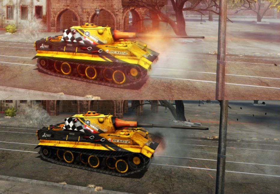 Wot E50 Skin 修改德國E50 賽車版貼圖 - tila2109的創作 - 巴哈姆特