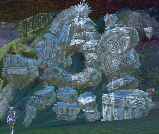 【心得】劍鬥士中型怪對抗-Teralith(石巨人ゴーレム) @TERA 哈啦板 - 巴哈姆特