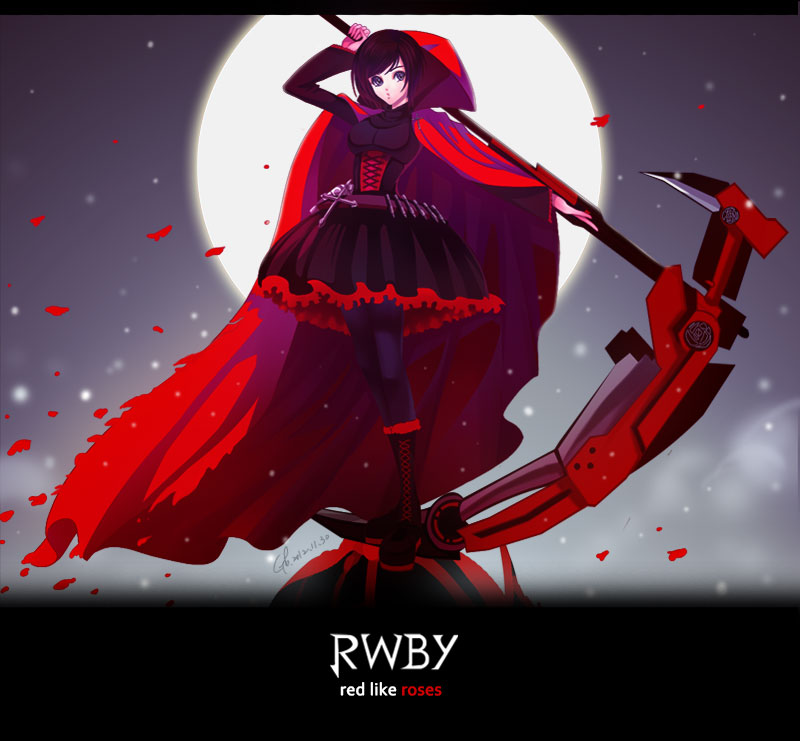 [達人專欄] 【RWBY】Red like roses - blackdream15的創作 - 巴哈姆特