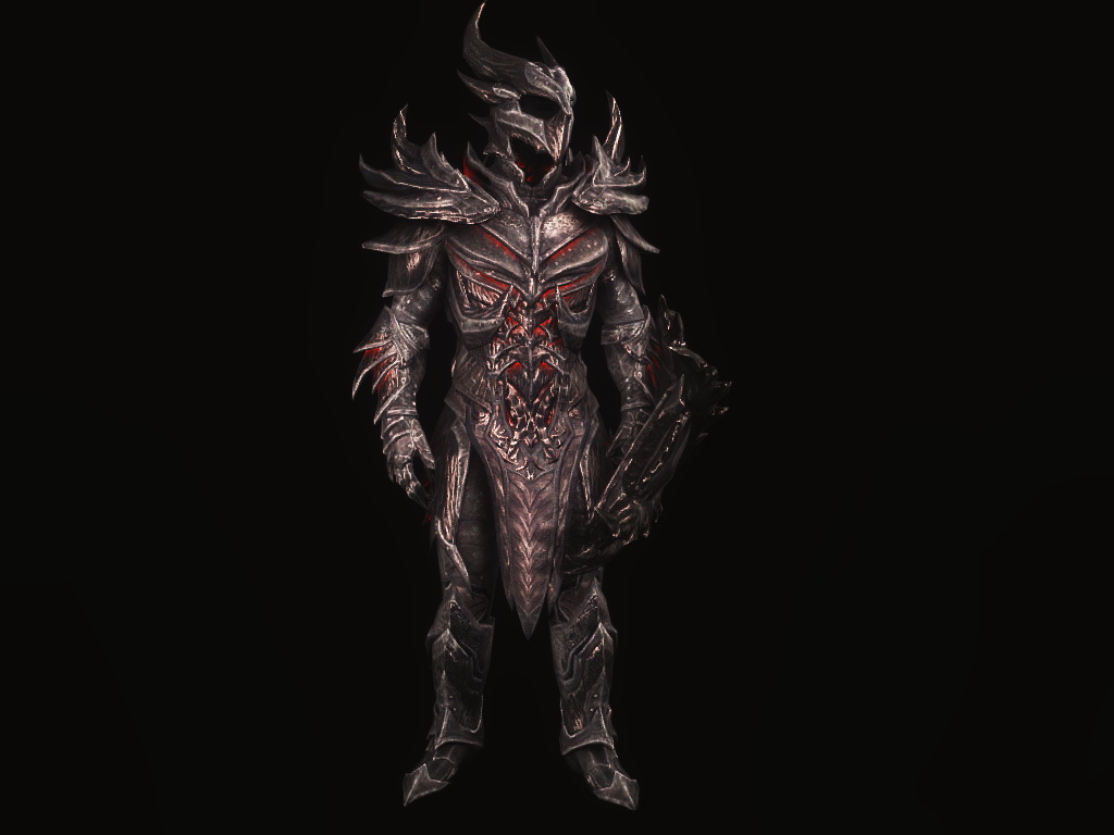 Skyrim Extended Glow - Daedric Armor - jacoblyl2003的創作 - 巴哈姆特