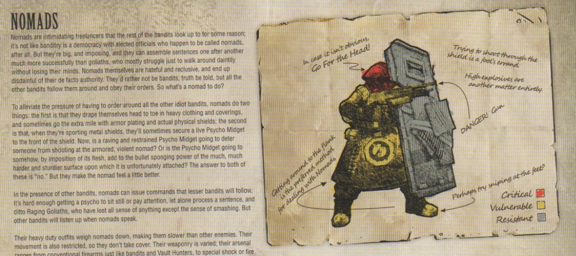 【攻略】2代本傳各種小怪弱點一覽（截圖自官方攻略） @邊緣禁地 系列（Borderlands） 哈啦板 - 巴哈姆特