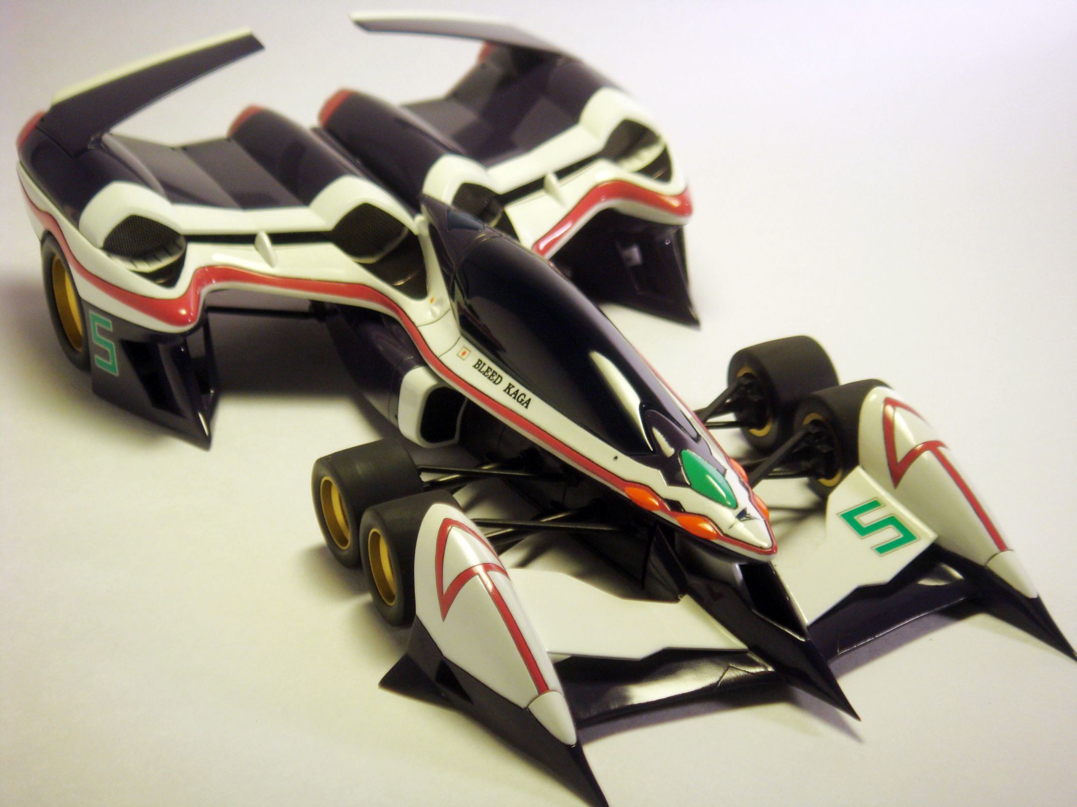 【作品分享】凰呀 Cyber Formula @模型技術與資訊 哈啦板 - 巴哈姆特