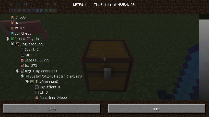【心得】[In Game NBTedit 教學] 自訂特別效果藥水！ @Minecraft 我的世界（當個創世神） 哈啦板 - 巴哈姆特