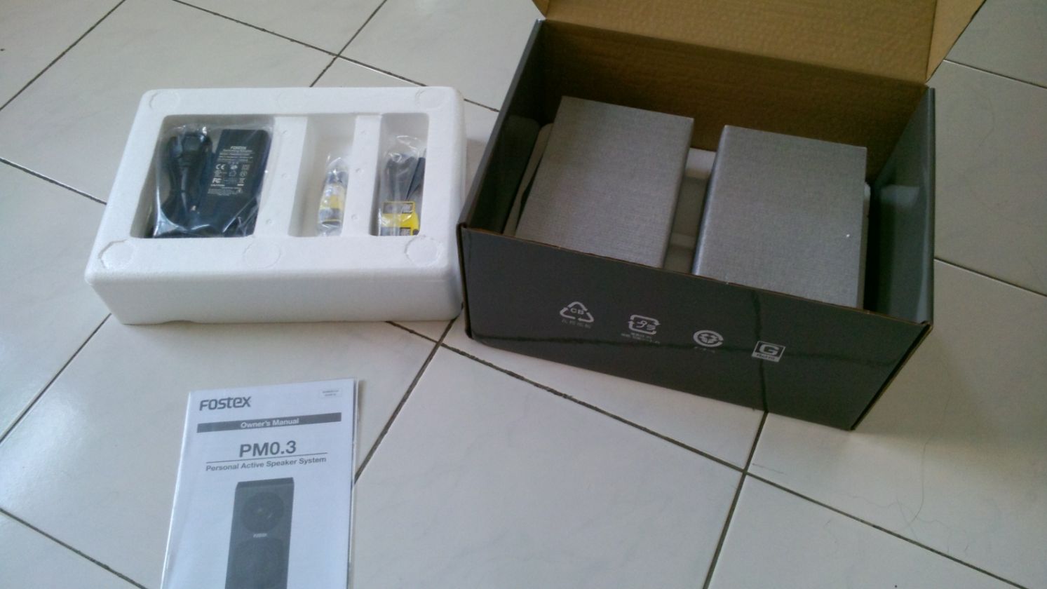 第二次開箱 Fostex PM0.3 - icemaydays的創作 - 巴哈姆特