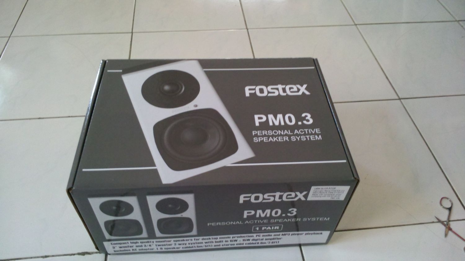 第二次開箱 Fostex PM0.3 - icemaydays的創作 - 巴哈姆特