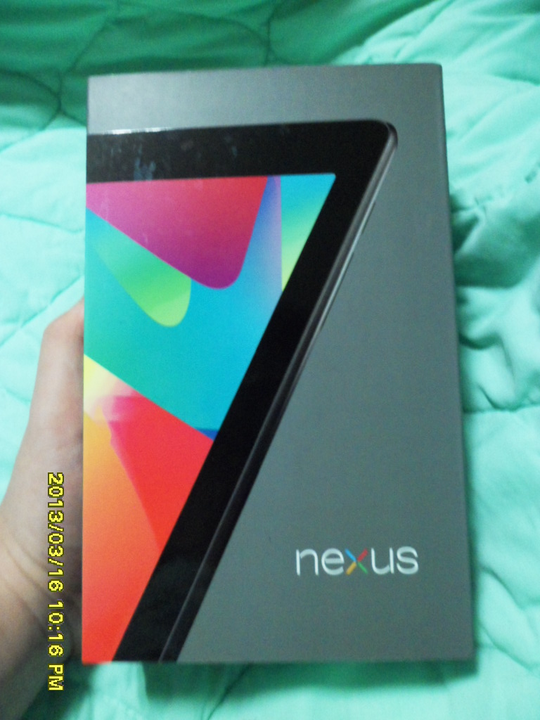 【閒聊】Google Nexus7 七吋 四核心平版 不專業開箱 @Google Android 綜合討論區 哈啦板 - 巴哈姆特