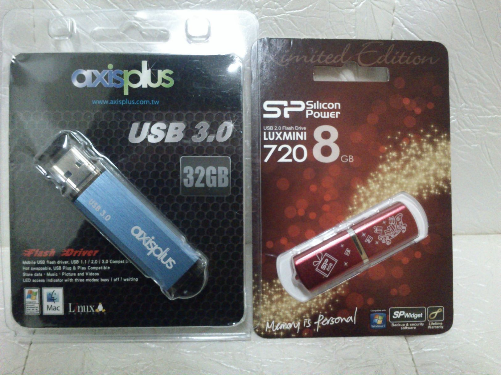 【心得】Axisplus SLC 32G + LUXMINI 720 隨身碟開箱 @電腦應用綜合討論 哈啦板 - 巴哈姆特