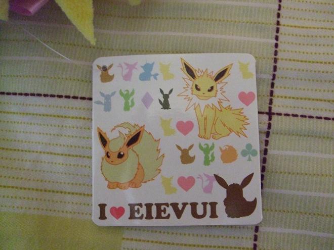 【心得】簡單開箱・I LOVE EIEVUI 一、二月DX景品 @神奇寶貝（精靈寶可夢）系列 哈啦板 - 巴哈姆特