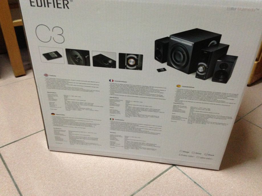 【心得】[不專業開箱] Edifier C3 2.1聲道喇叭 @電腦應用綜合討論 哈啦板 - 巴哈姆特