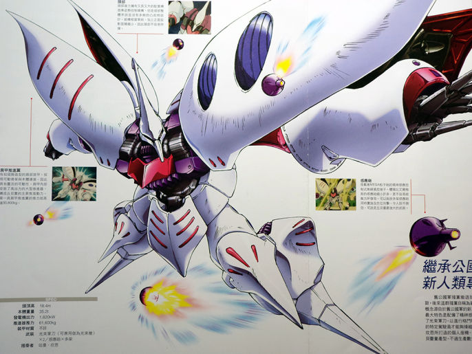 鋼彈保衛兵工作記錄第一章：AMX-004 QUBELEY - gloryofpain的創作 - 巴哈姆特