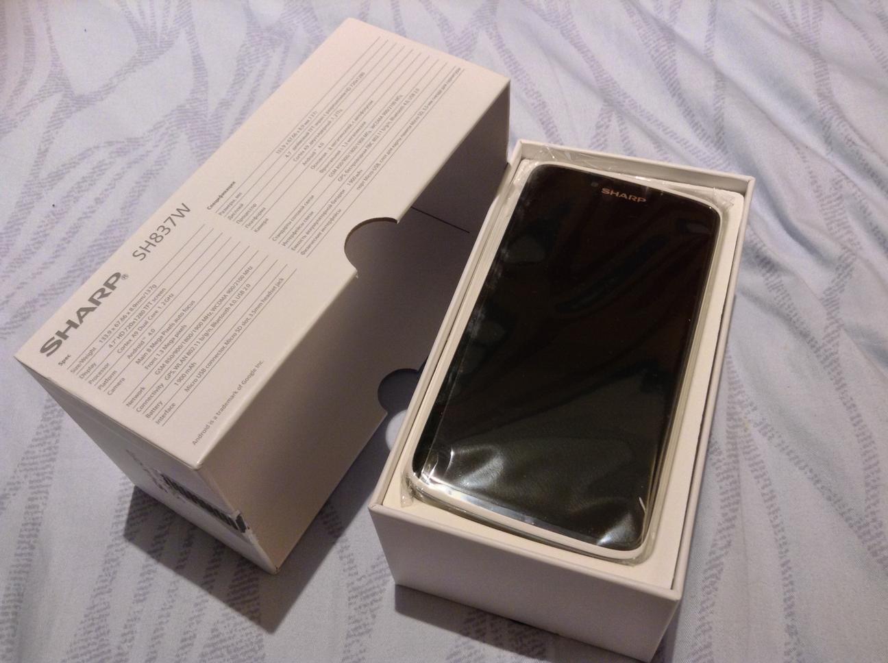 【開箱】平價の旗艦 SHARP SH837W 手機開箱 !! - nsx1693的創作 - 巴哈姆特
