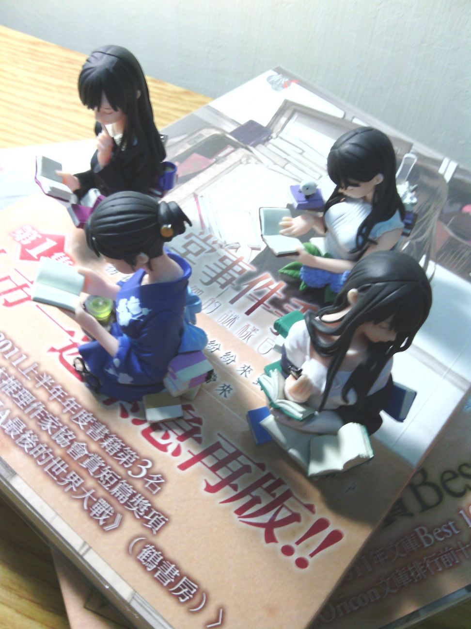 海洋堂《古書堂事件手帖》～栞子さん表紙画胸像集～ 開箱(?文 - kaen5679的創作 - 巴哈姆特