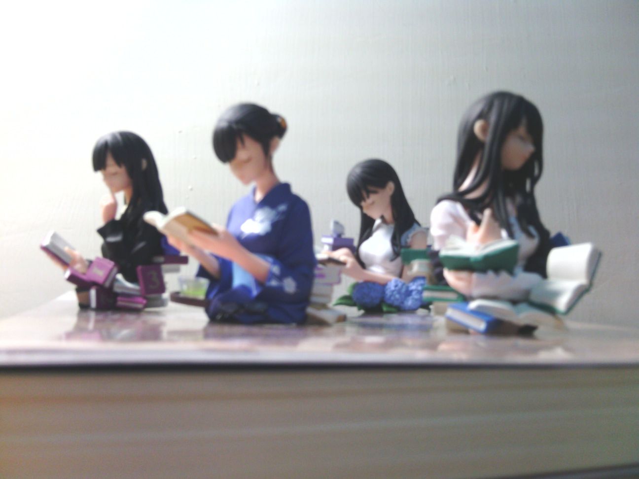 海洋堂《古書堂事件手帖》～栞子さん表紙画胸像集～ 開箱(?文 - kaen5679的創作 - 巴哈姆特