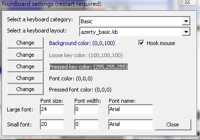 【軟體】-NohBoard- 介面精美的免費鍵盤按鍵顯示程式 @艾爾之光 哈啦板 - 巴哈姆特