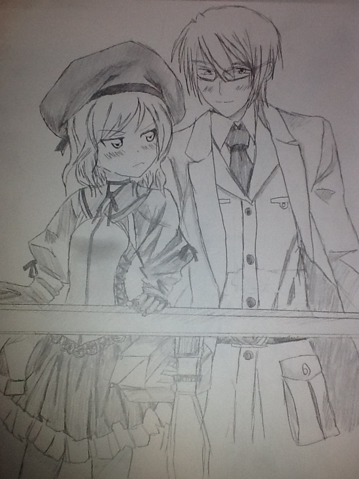 ~GA同人塗鴉+勇造繪：[非]流浪者與大小姐~ - gn01920249的創作 - 巴哈姆特