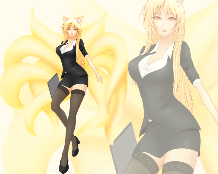 貓耳-制服、絲襪、OL、阿璃 - pvp0912ken的創作 - 巴哈姆特