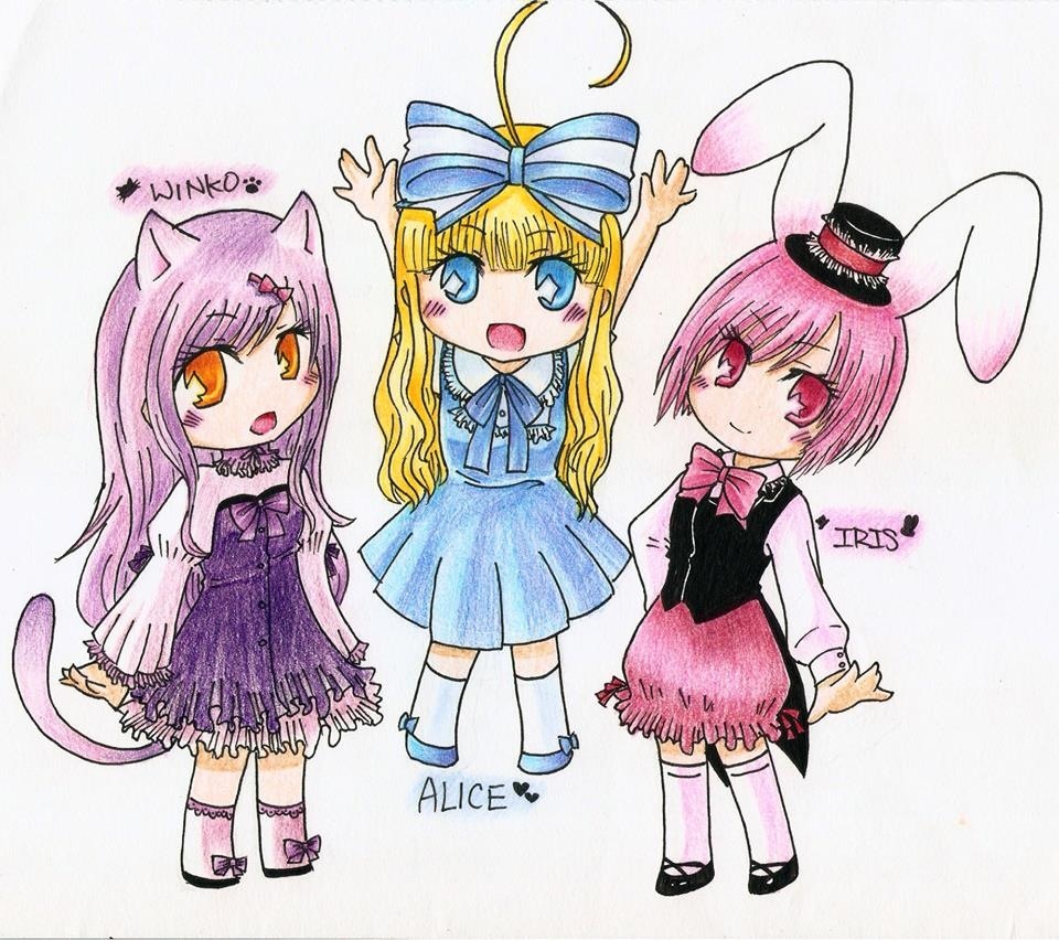 [手繪] 給吾最親愛的友達們的打氣圖>w