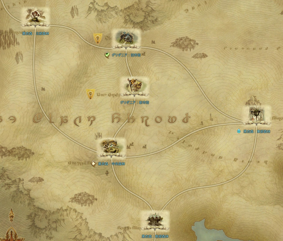 【心得】FF XIV 世界地圖與怪物情報 (新手專用) @Final Fantasy XIV 哈啦板 - 巴哈姆特