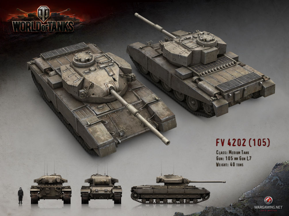 【心得】FV4202分享 @戰車世界 World of Tanks 精華區 - 巴哈姆特