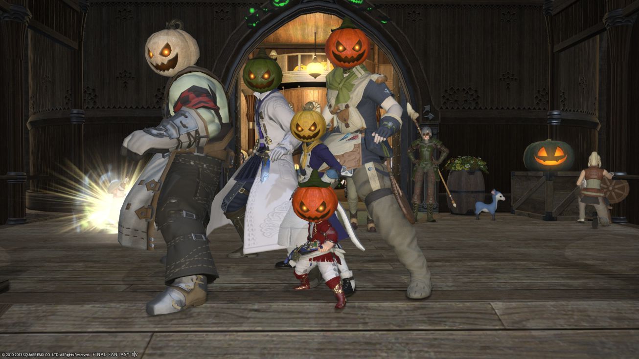 【FF14】萬聖節活動 - bvnnbvnn的創作 - 巴哈姆特