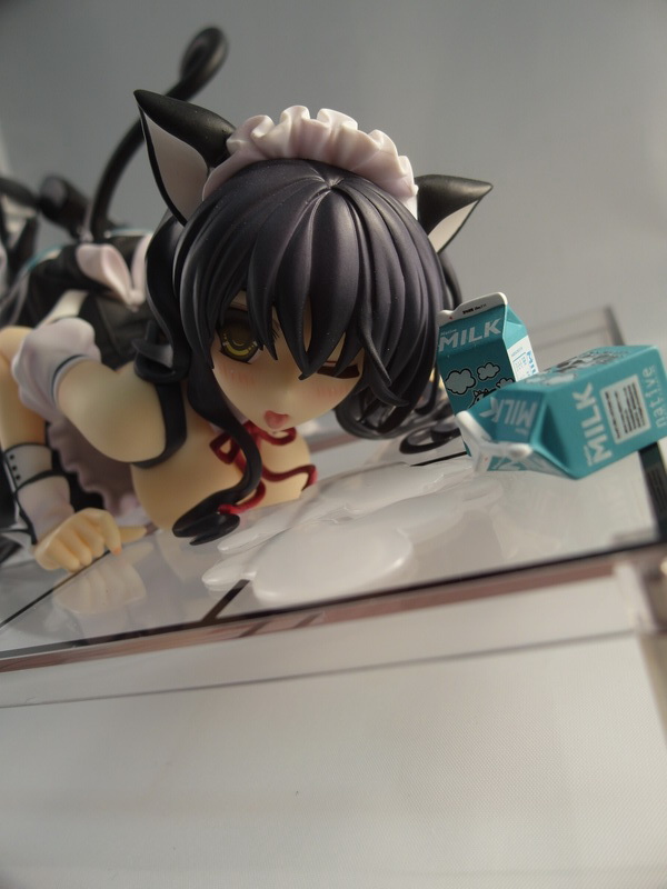 [不專業開箱] Native限定 CAT LAP MILK 貓舔牛奶 女僕貓耳娘 1/7 PVC - doraemon1020的創作 - 巴哈姆特