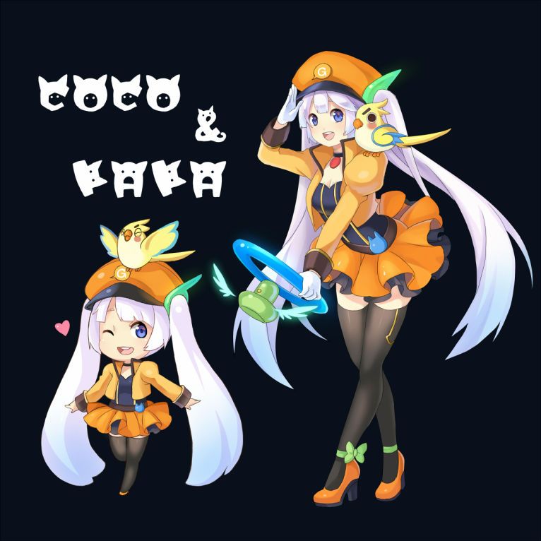 卡卡娘形象徵選---COCO&KAKA - stellastar73的創作 - 巴哈姆特