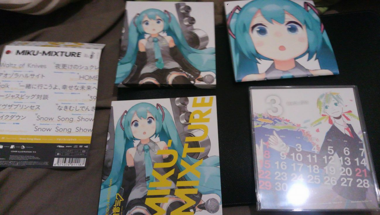 簡單開箱與心得： VOCALOID共作專輯「MIKU-MIXTURE」 - NanaseBard的創作 - 巴哈姆特