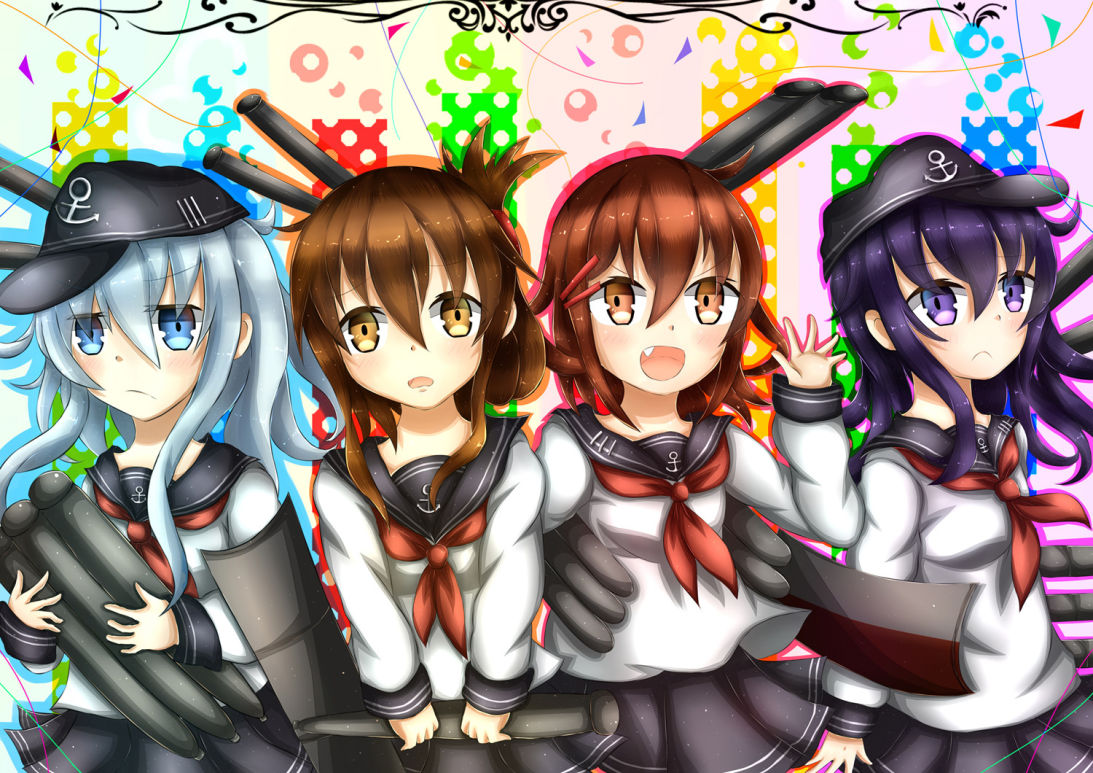 艦これ★第六驅逐隊出擊// - Moonxd的創作 - 巴哈姆特