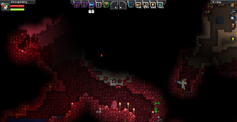 【情報】詭異地形－血穴 block of flesh & Heck alter @Starbound 哈啦板 - 巴哈姆特