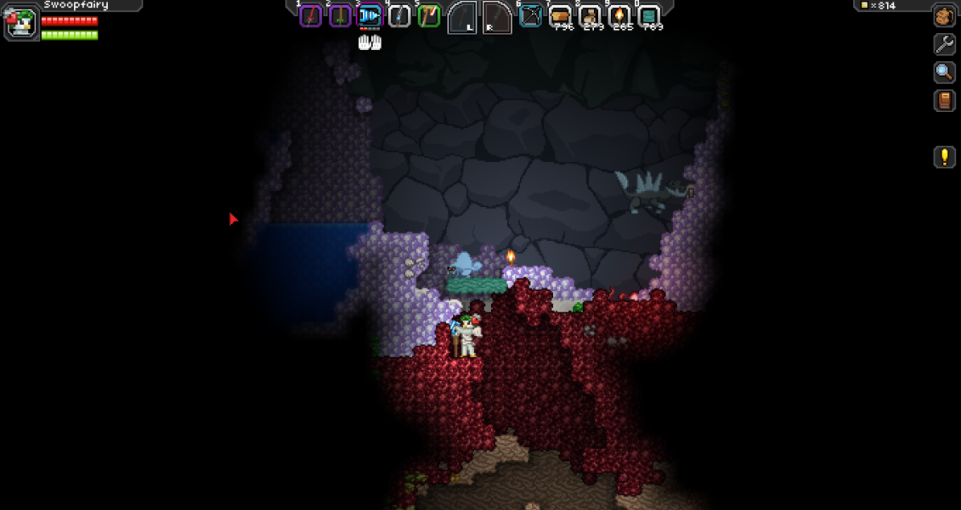 【情報】詭異地形－血穴 block of flesh & Heck alter @Starbound 哈啦板 - 巴哈姆特
